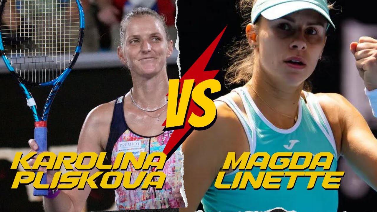 Magda Linette - Karolina Pliskova AUSTRALIAN OPEN LIVE commentary - YouTube