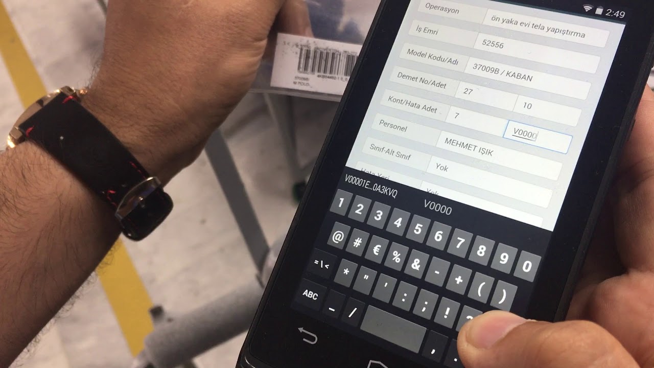 In-Line Kalite Kontrol/In-Line Quality Control-5 - YouTube