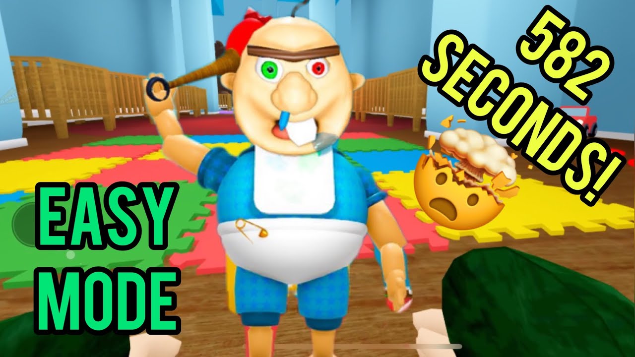 I ESCAPED FROM GIANT BOBBY'S CRAZY KINDERGARTEN!!! - YouTube