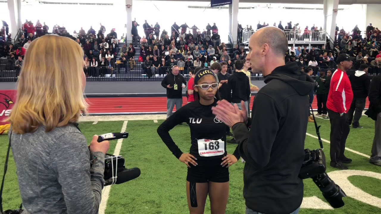 Kaila Jackson Michigan’s 60m Indoor High School State Champion - YouTube