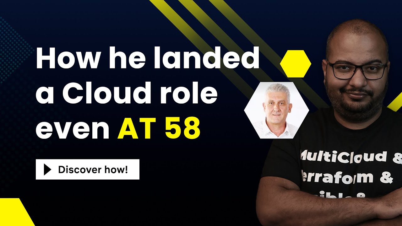 How he landed a Cloud role at 58 - YouTube