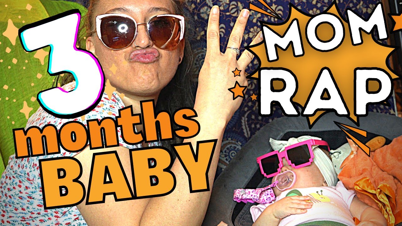 🤣 MOM RAPS BABY UPDATE! SO FUNNY! 3 month old baby development, 3 ...