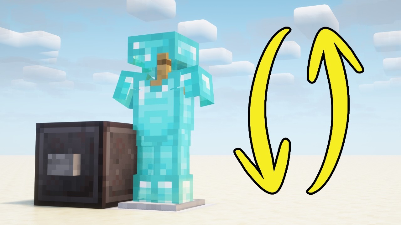 I Built an Armor Stand Swapper | 1.21+ (Bedrock and Java) - YouTube
