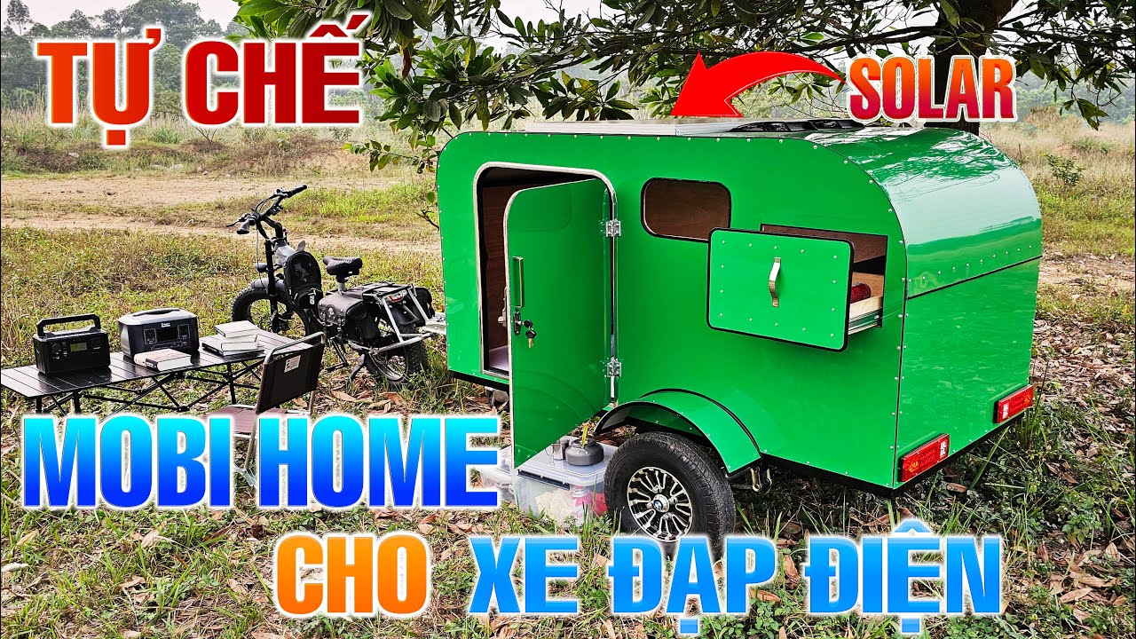 Tự Chế Nhà Di Động Mini Cho Xe Đạp Điện Địa Hình - eBike Mobihome ...