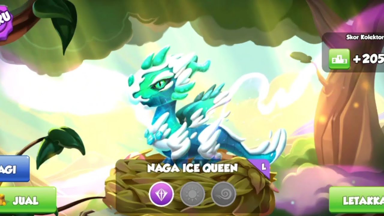 BERHASIL BREEDING NAGA ICE QUEEN DAN MENETASKAN NAGA TYRANT CRIMSON ...