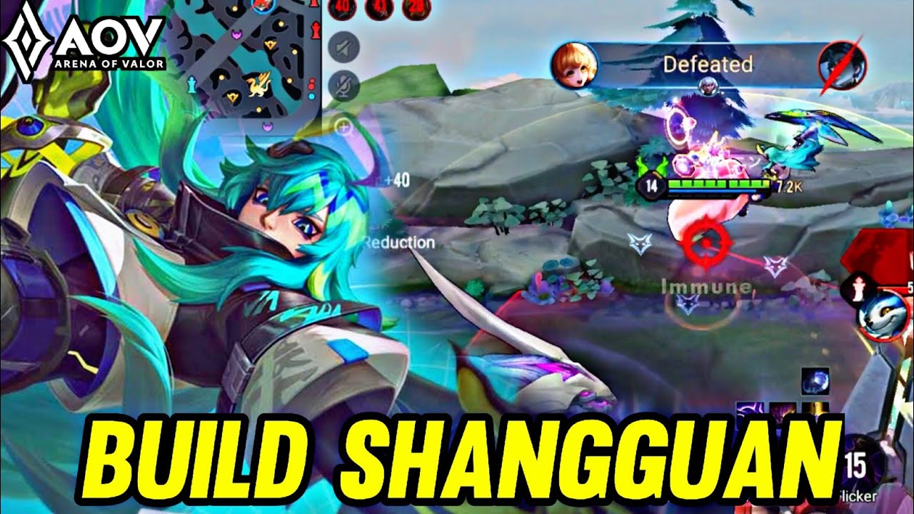 AOV : ZATA GAMEPLAY | BUILD SHANGGUAN - ARENA OF VALOR LIÊNQUÂNMOBILE ...