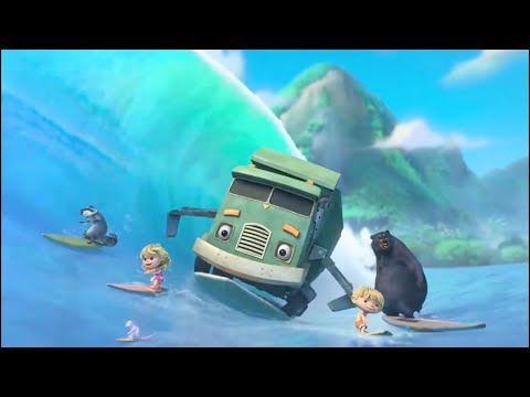 AFACAN ÇÖP KAMYONU ★ 4. BÖLÜM ★ OLİVE SÖRF YAPIYOR ★ 2020 ★