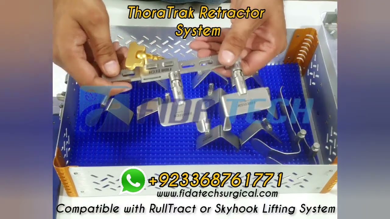 FIDA Tech ThoraTrak Retractor MICS Minimally Invasive Cardiac Heart ...