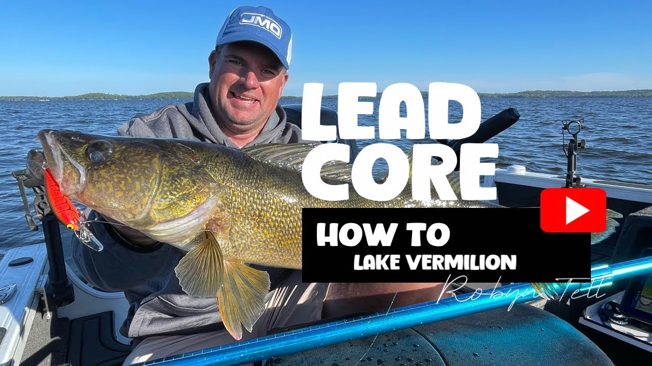 Trolling Walleye with Leadcore | Complete Guide| Lake Vermillion, MN ...