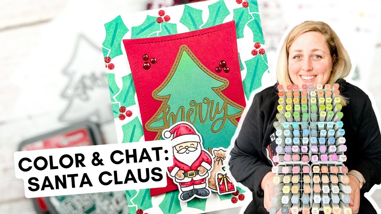 How to Color: Santa Claus [Color & Chat] - YouTube