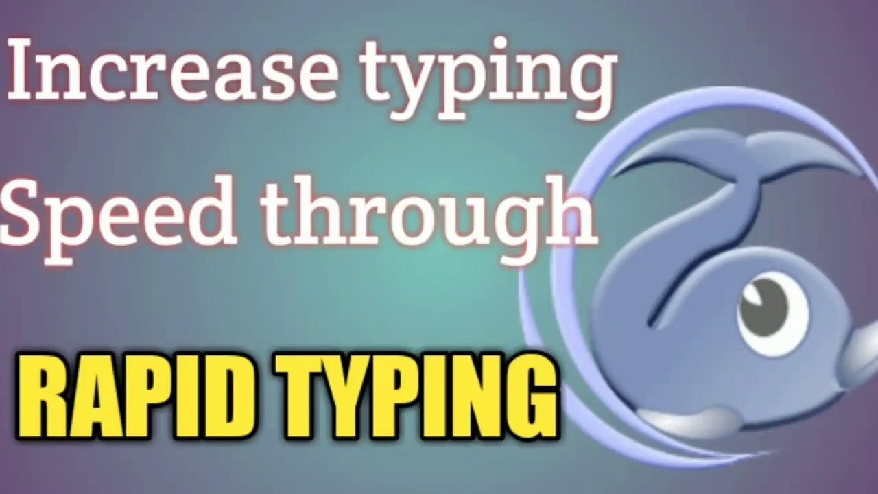 how to increase typing speed on PC - YouTube