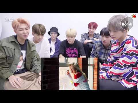 BTS rection ITZY ICE MV