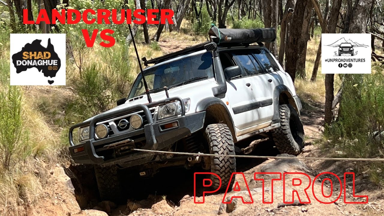 LANDCRUISER VS PATROL OFFROAD PENNSYLVANIA STATE FORREST - YouTube