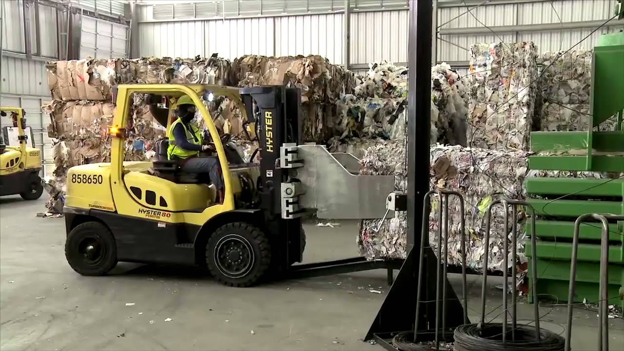 Waste Management Single-Stream Recycling: Take a tour of our ...