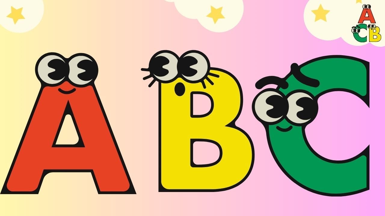 ABC Alphabet Song for Kids | Learn Letters A, B, C with Cute Cartoon ...