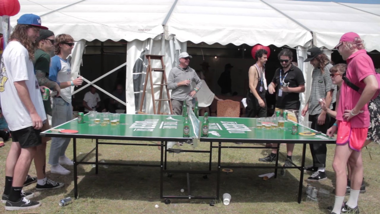 Dune Rats VS Dumb Punts: Beer Pong at FOTSUN - YouTube