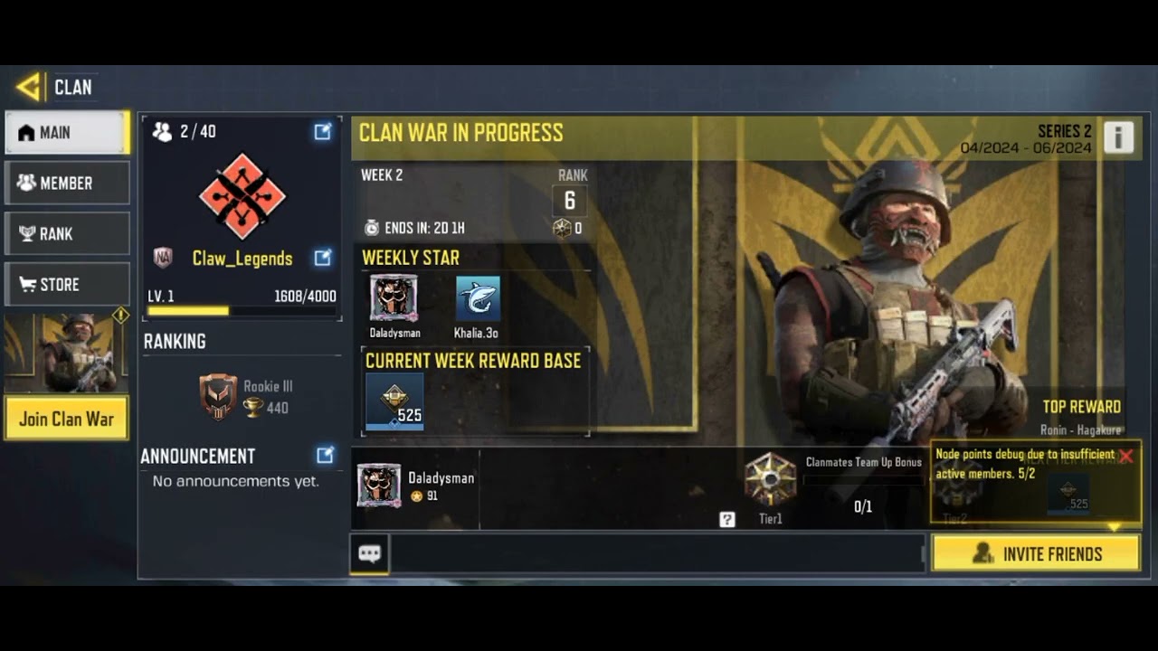 Join my clan Call of duty mobile (Claw_Legends) - YouTube