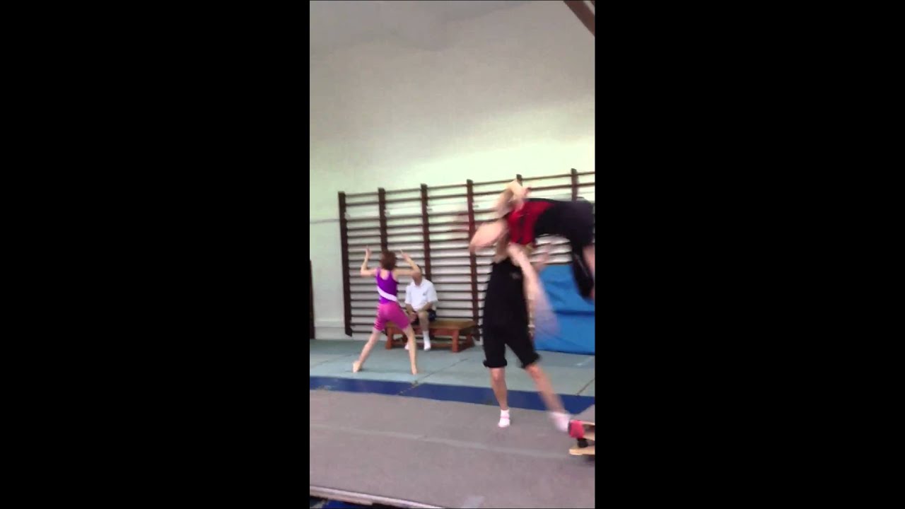 Jessica Marriott Side Sumi Practice @ Elements Gymnastics - YouTube