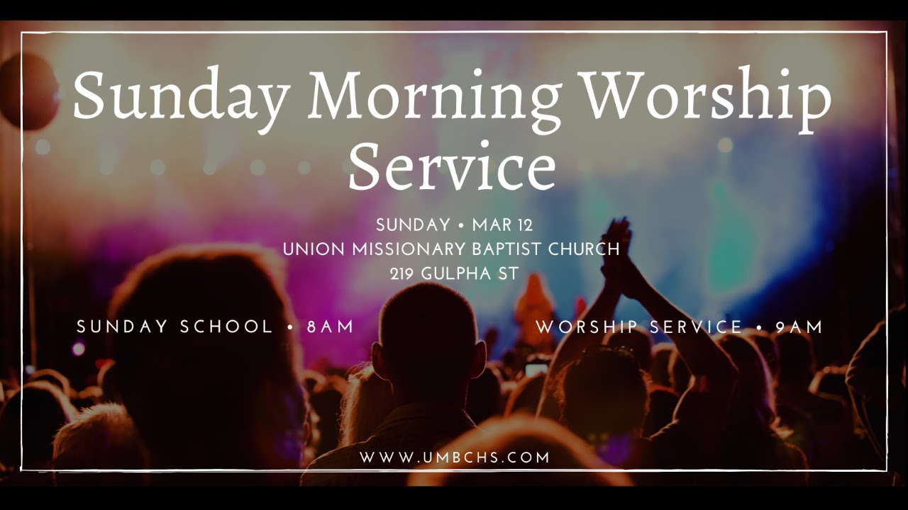 Sunday Morning Worship Service - YouTube