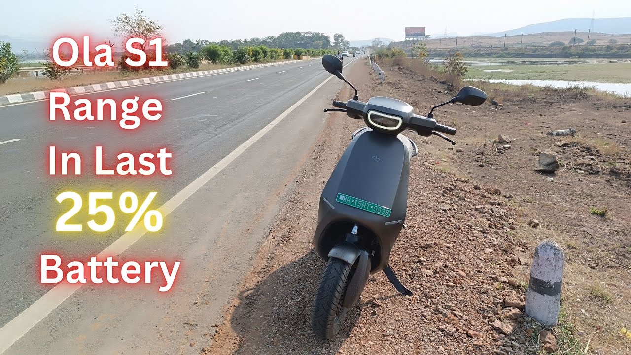 Range in Last 25% Battery of Ola S1 Pro | How far can you Go with 25% ...