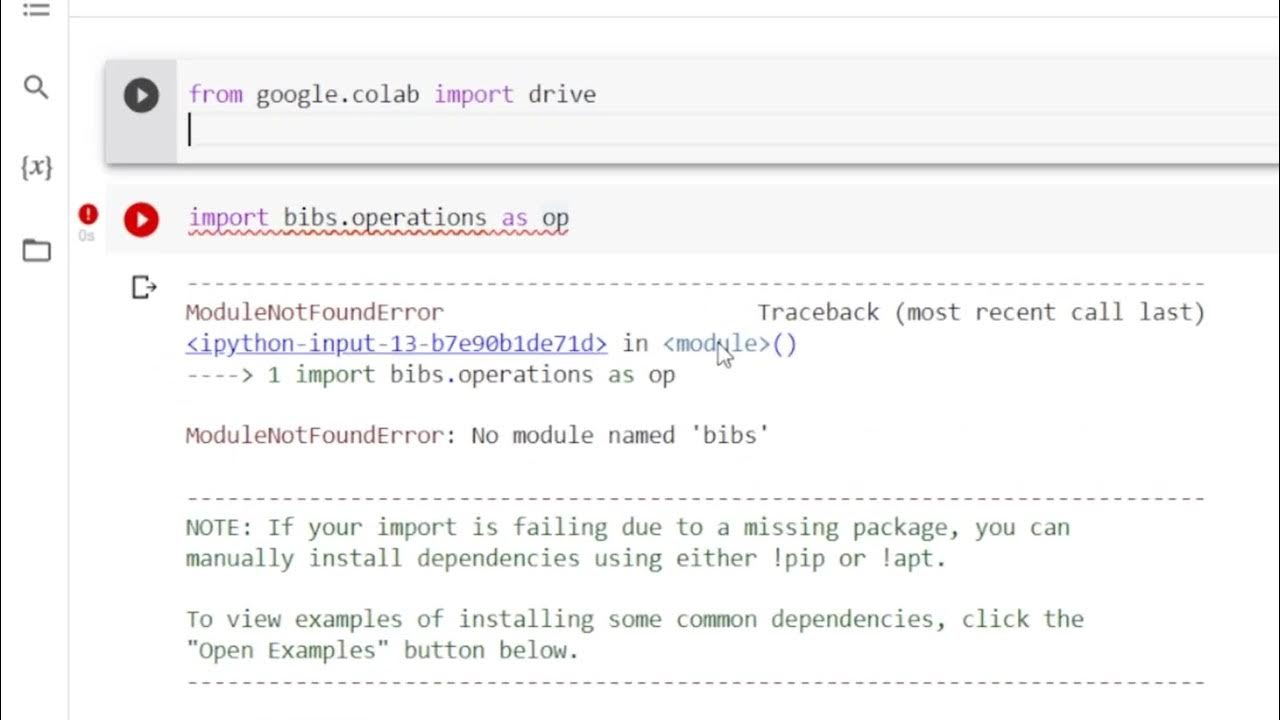 COMO IMPORTAR MÓDULOS e BIBLIOTECAS DENTRO DO GOOGLE DRIVE PYTHON COLAB ...
