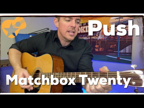 Push | Matchbox Twenty | Beginner Guitar Lesson - YouTube