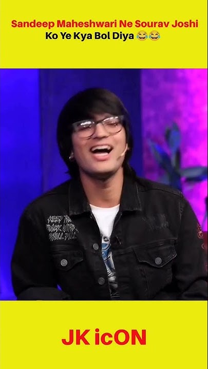 @SandeepSeminars Ne @souravjvlogs Ko Ye Kya Bol Diya 😂😂 Sourav Joshi Funny Video #shorts - YouTube