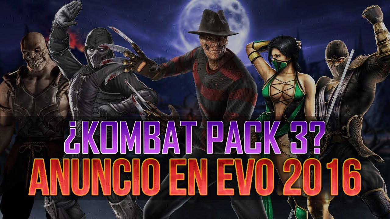 MKXL | ¿Kombat Pack 3 o nuevos Escenarios? | Anuncio de MKX en el Evo ...