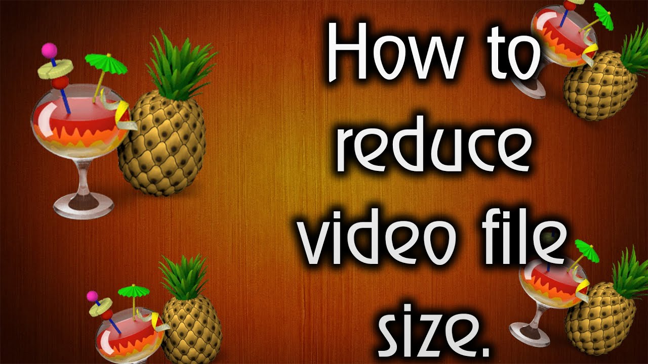 {20GB to 500MB} How to reduce video file size without losing quality ...