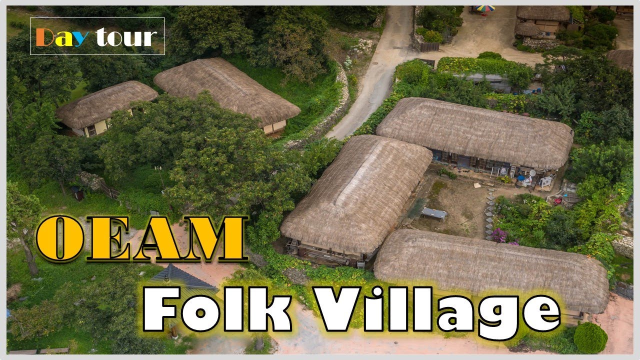 "Oeam Folk Village" where was formed about 500 years ago in Korea ...