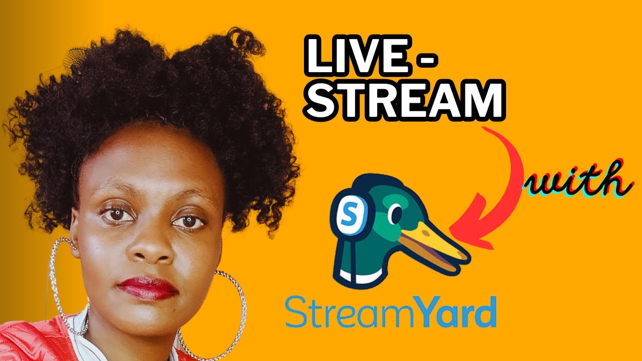 How to live stream with streamyard - YouTube