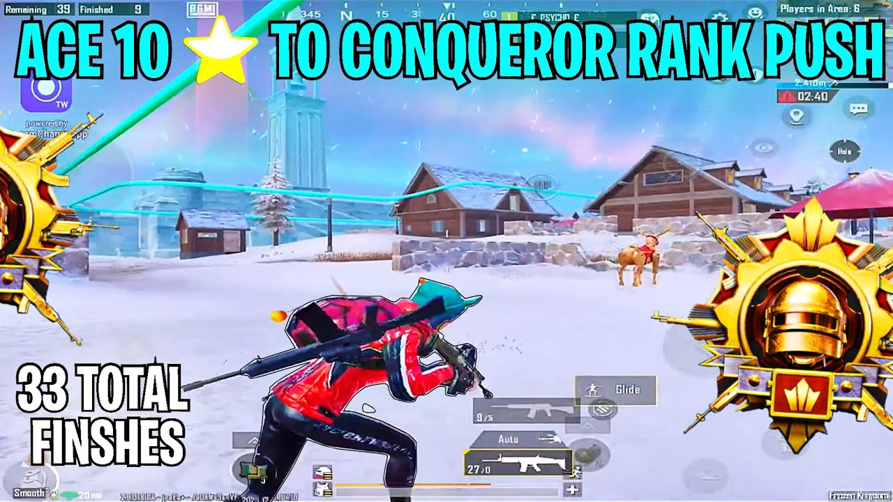 FINALLY😍FIRST GAMEPLAY IN NEW 2.9 UPDATE / BGMI CONQUEROR RANK PUSH ...