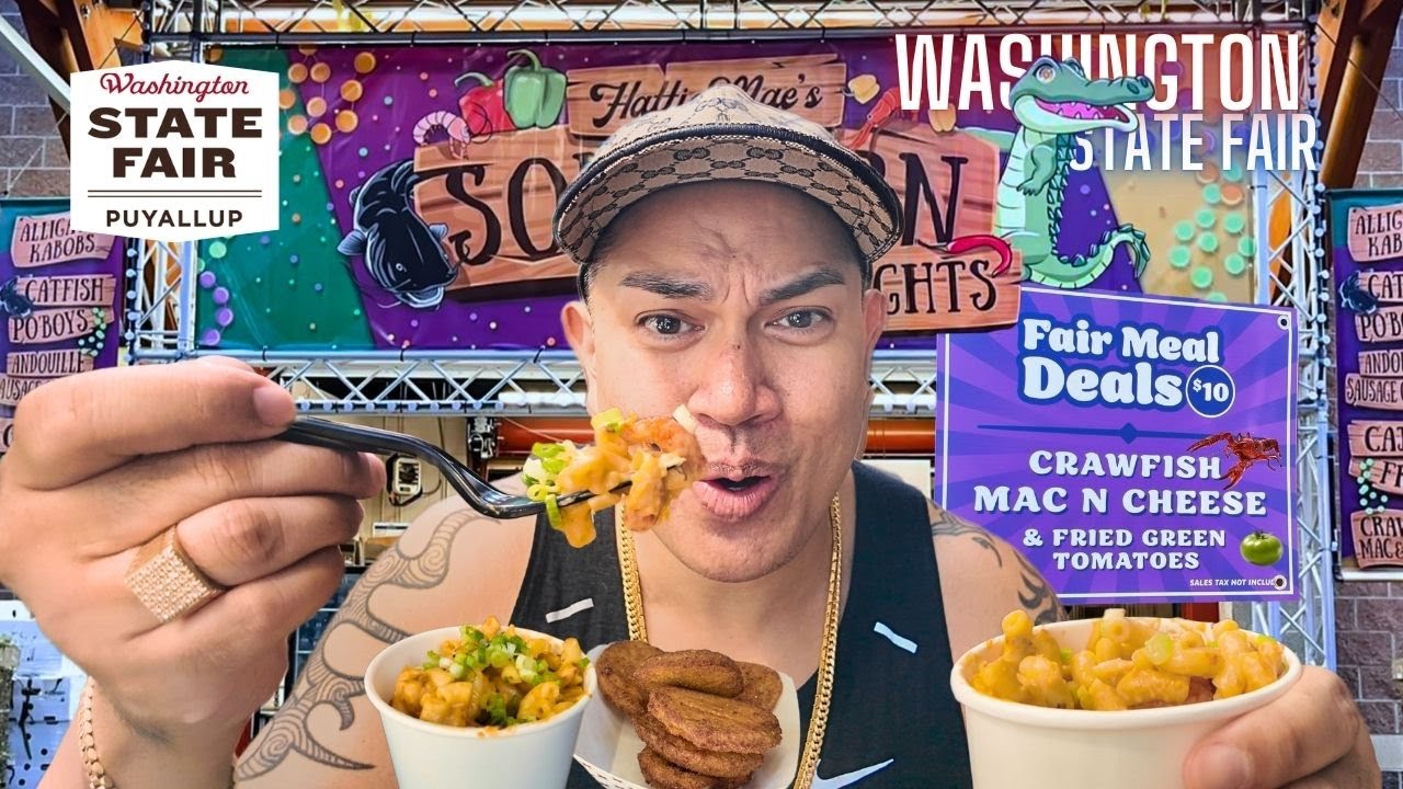 Washington State Fair: $10 Feast Hattie Mae's Southern Delights 4k ...