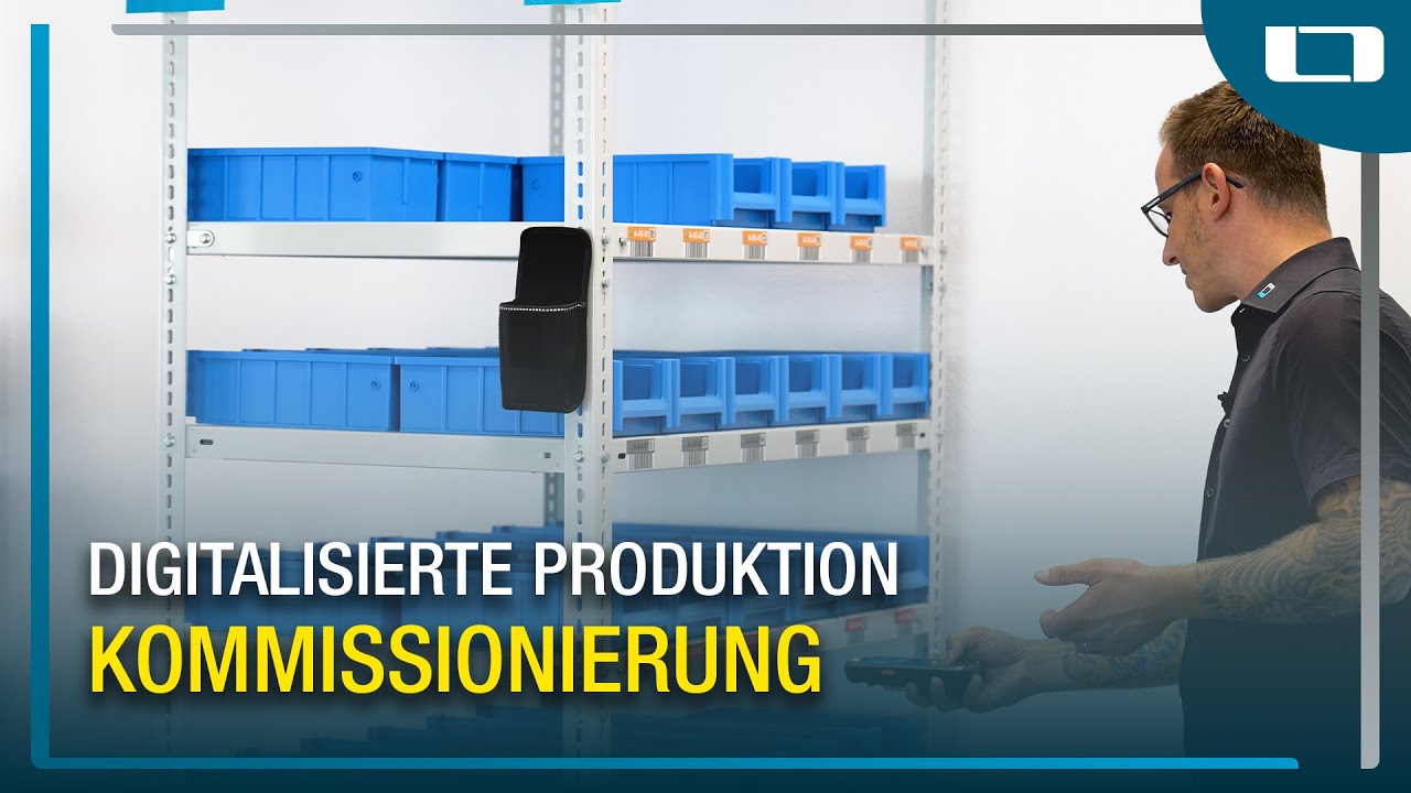 Digitalisierte Kommissionierung für die Produktion | Rundgang in der ...