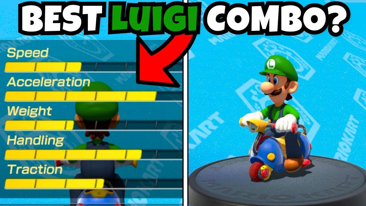The BEST LUIGI COMBOS in Mario Kart 8! - YouTube