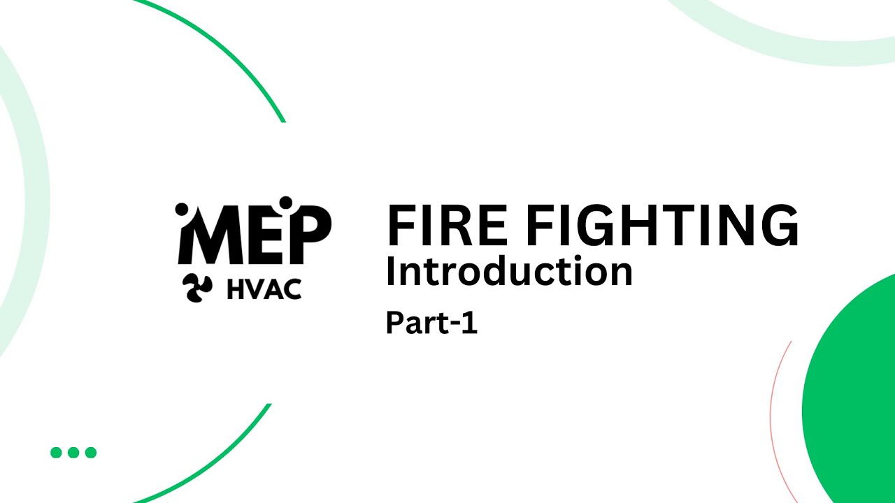 Fire Fighting MEP HVAC Tutorial using AutoCAD, Part-1 - YouTube