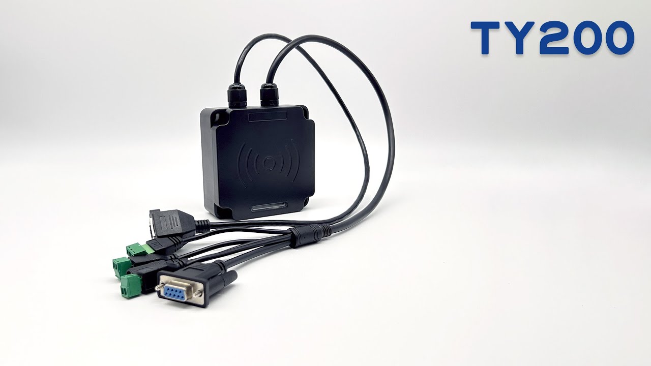 TY200 UHF RFID Industrial Reader Support RS232/485 TCPIP Modbus/PLC ...