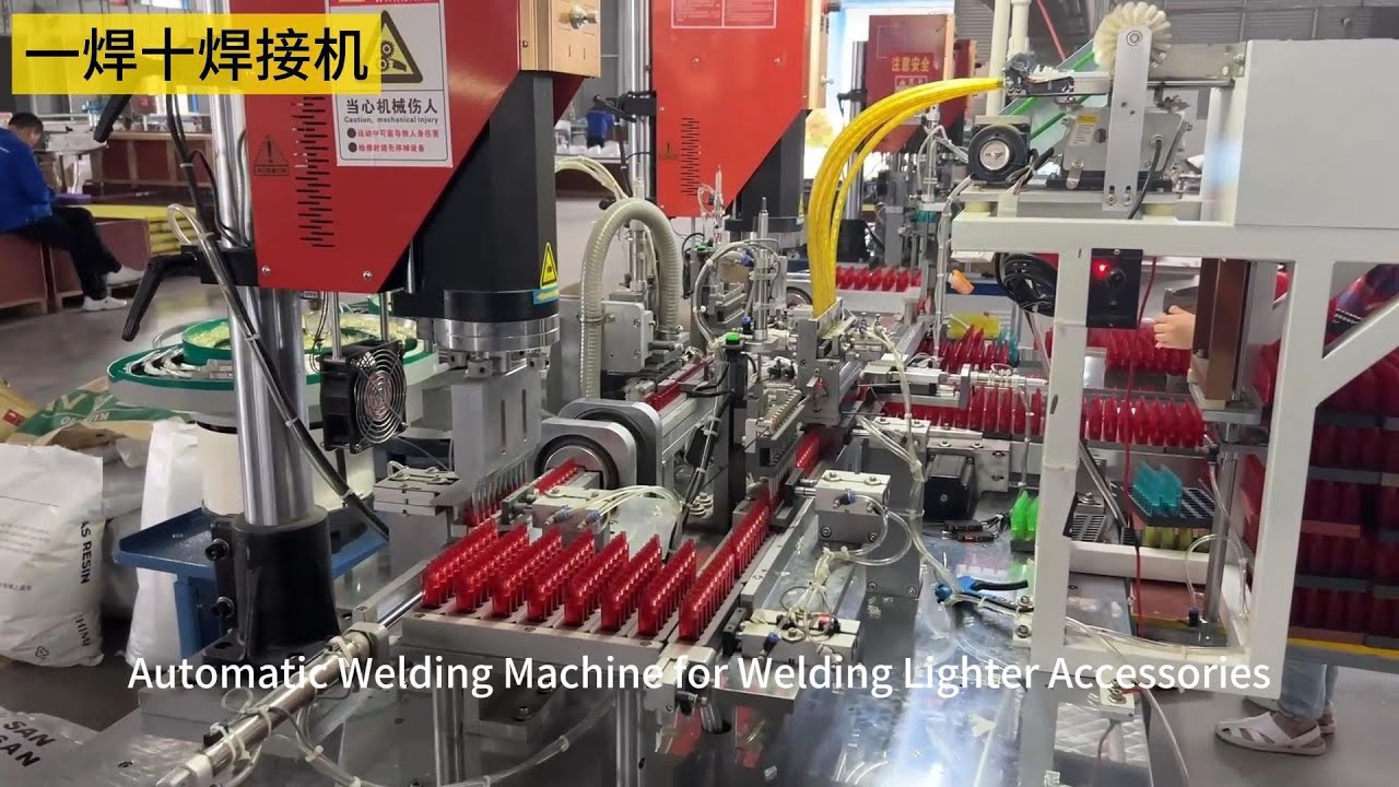 Video of Lighters Assembly Machines According to Lighters Production ...