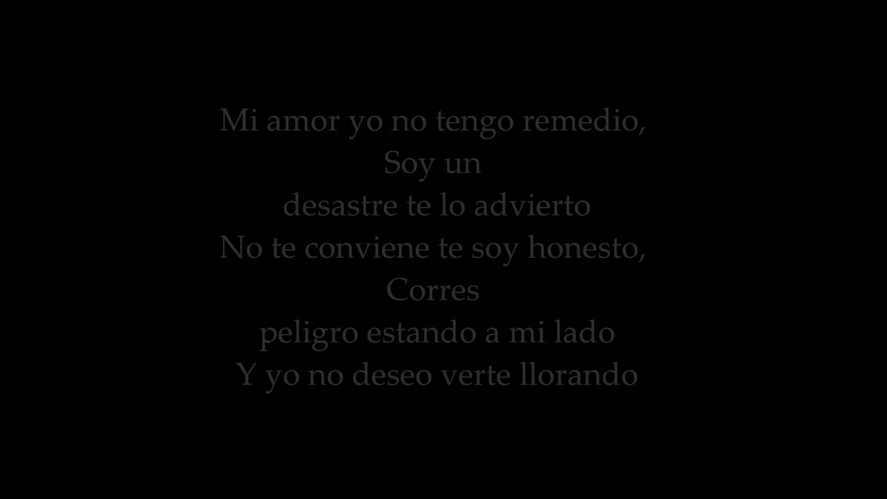 No te conviene - Letra - YouTube