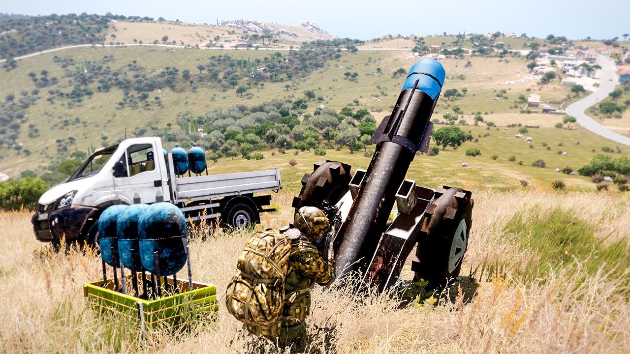 Hellcannon Strike: Iranian Leader's Convoy Under Fire! ARMA 3 - YouTube