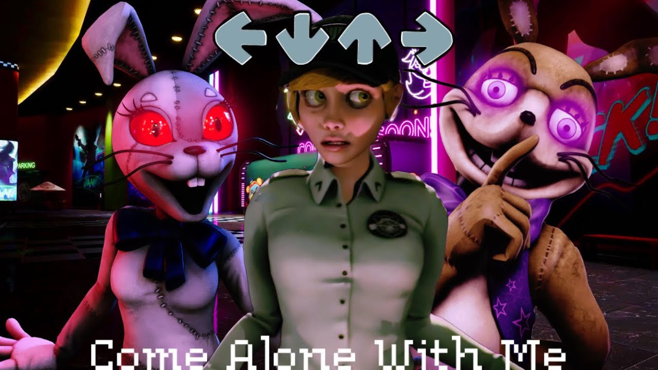 Friday Night Funkin’ Glitch Along With Me | Vanny Vs Vanessa | Come ...