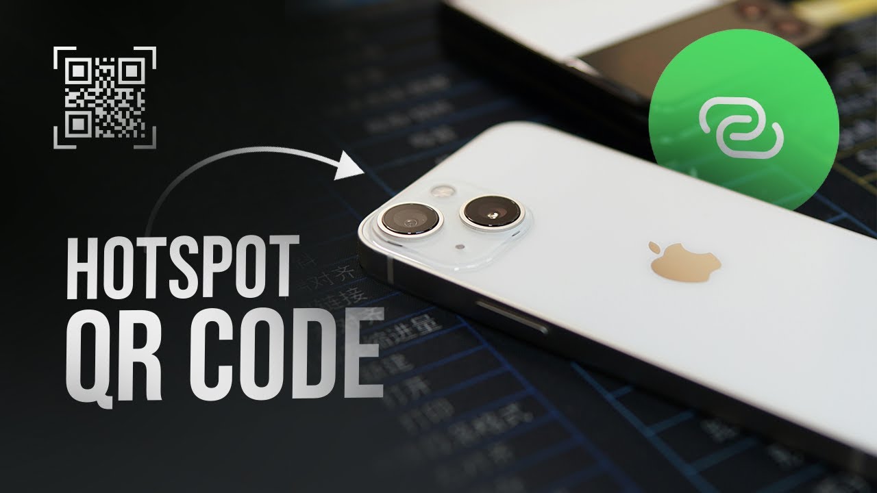 How to Create Hotspot QR Code on iPhone (tutorial) - YouTube