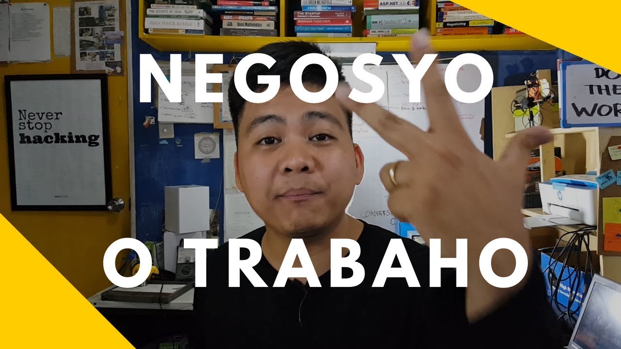 Negosyo Or Trabaho - Negosyo Tips for Business in the Philippines - YouTube