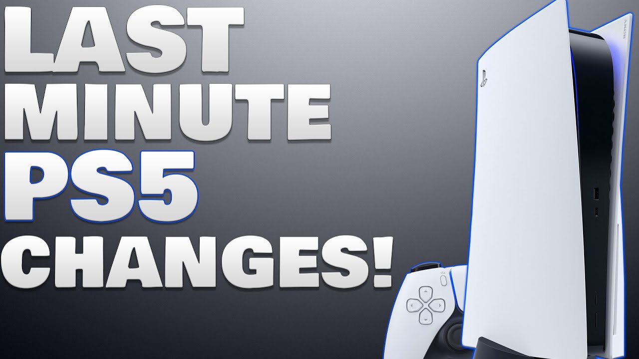 Sony Leaks Their Own PS5 Changes In Response To Microsoft! Xbox Just ...