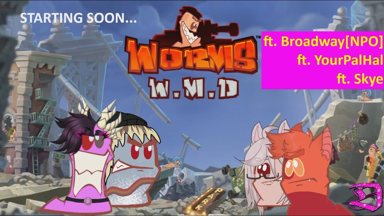 These Mods Are so Silly X3 (Worms WMD) ft. @YourPalHal2001 @chairius & @astrallucario - YouTube