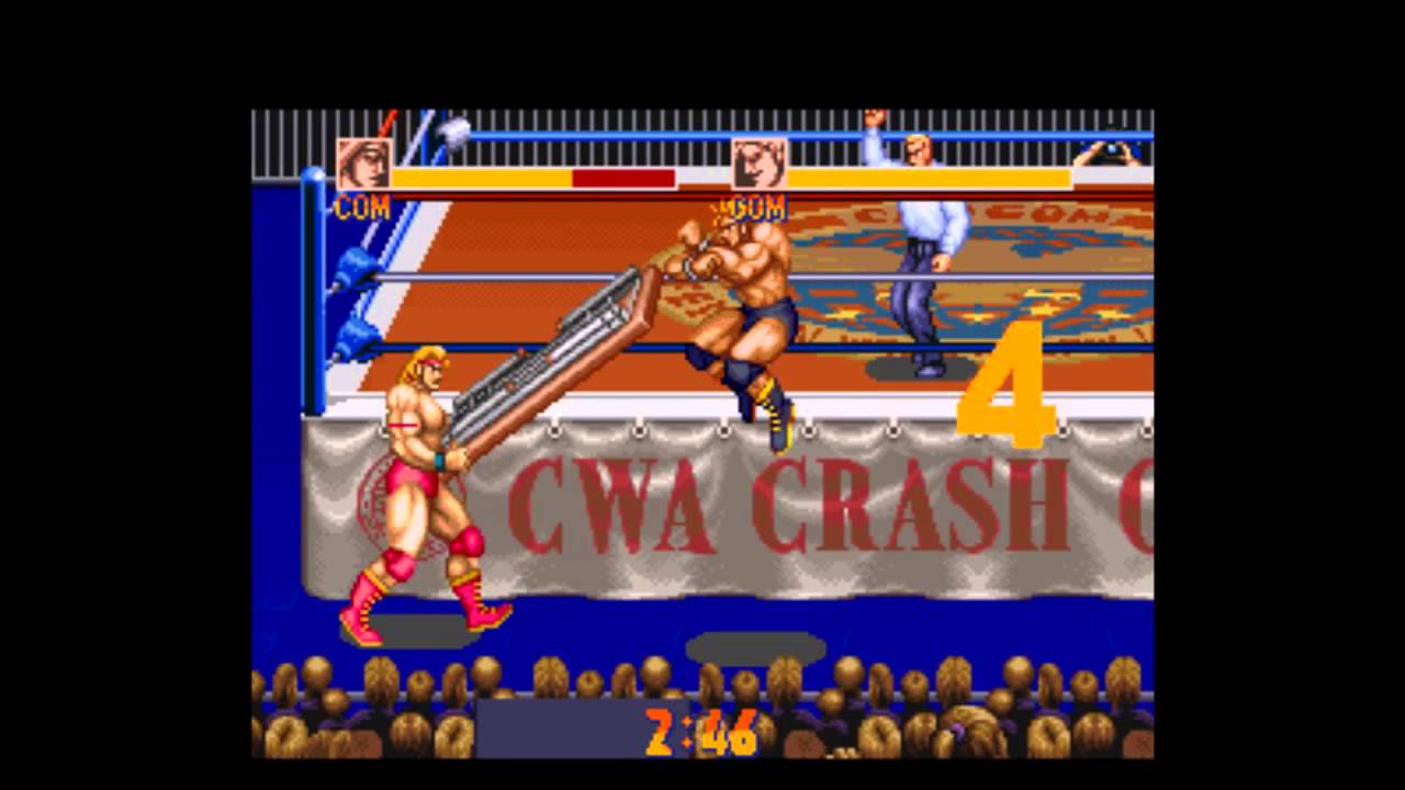 Saturday Night Slam Masters Intro (SNES Introduction) - YouTube