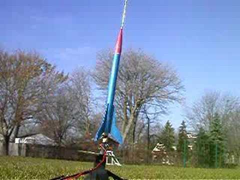 Model Rocket Launch - Blast Off #1! - YouTube