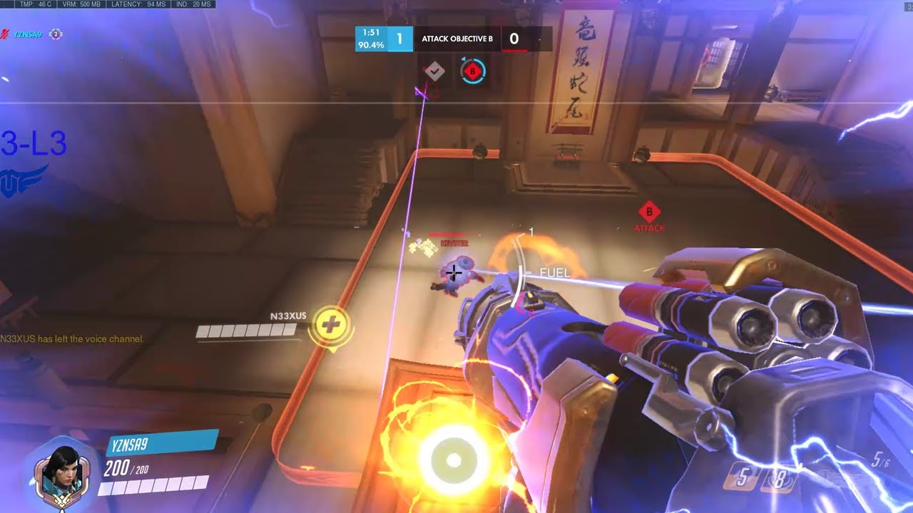 Potg Yznsa Insane Nano Pharah Gameplay Overwatch Season 26 Top 500