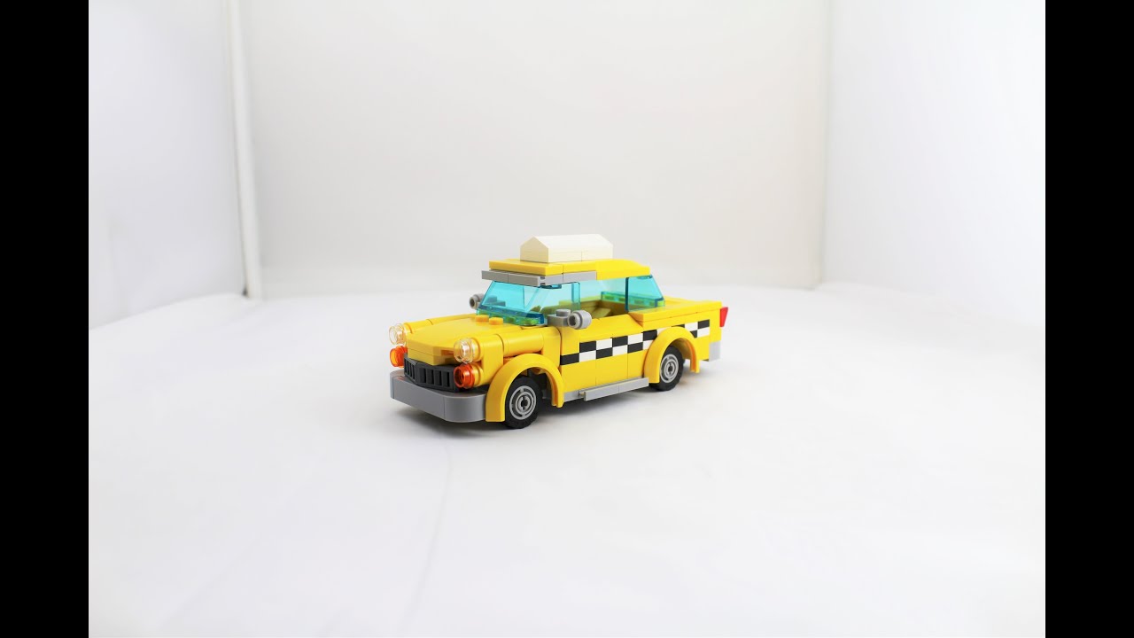 How to build a LEGO New York taxi - YouTube