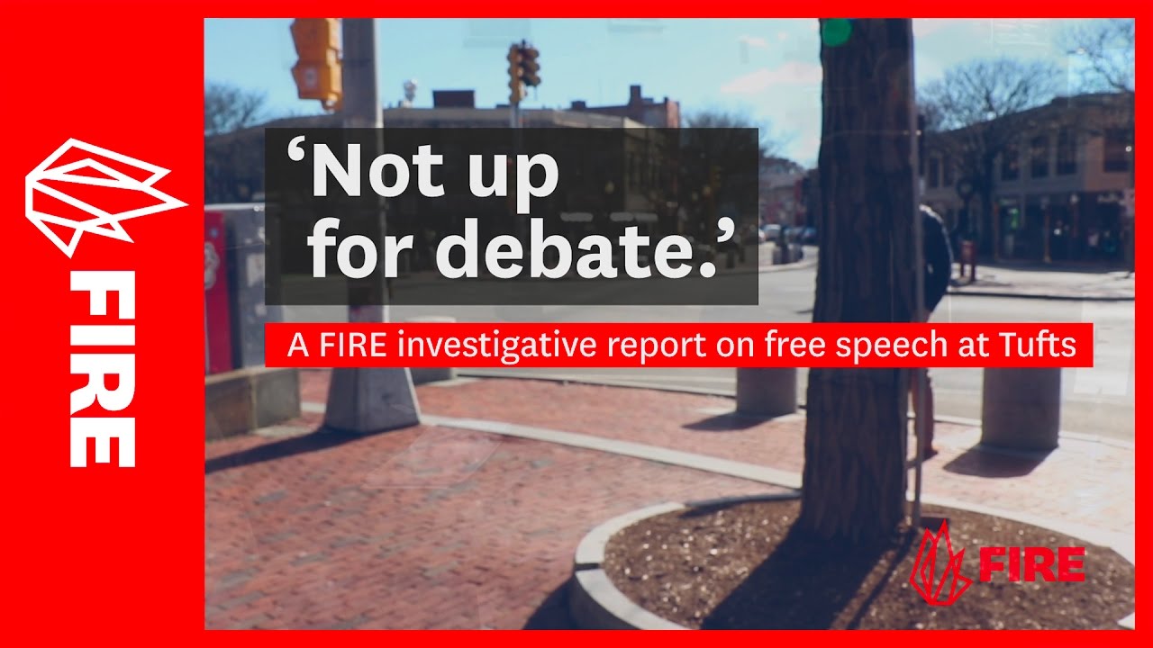 'Not up for debate.': A FIRE investigative report on free speech at ...